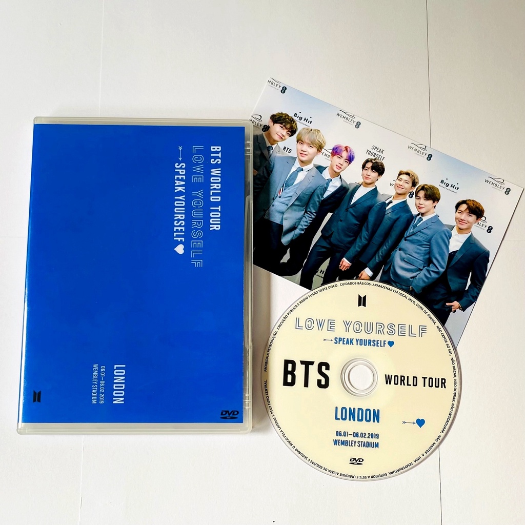 DVD BTS World Tour: Wembley Stadium, London 2019, DVD BTS Love Yoruself ...