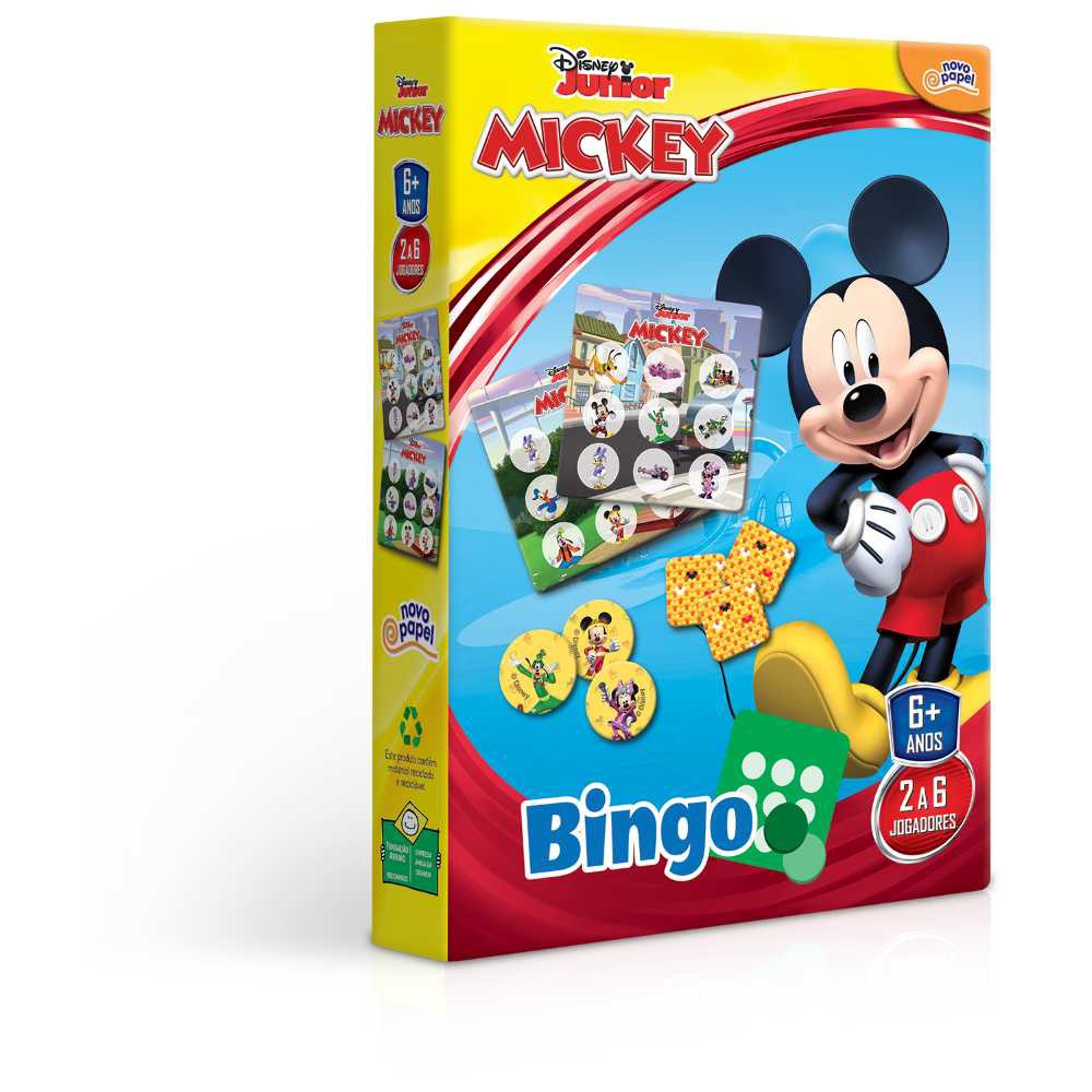 Jogo Bingo Mickey | Shopee Brasil