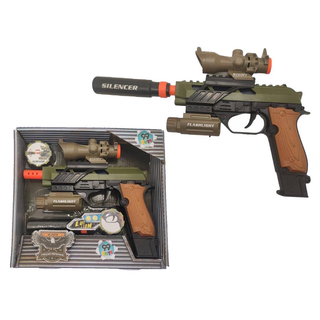 Arma De Brinquedo Revolver De Espoleta Rambo Arminha Shot - Escorrega o ...