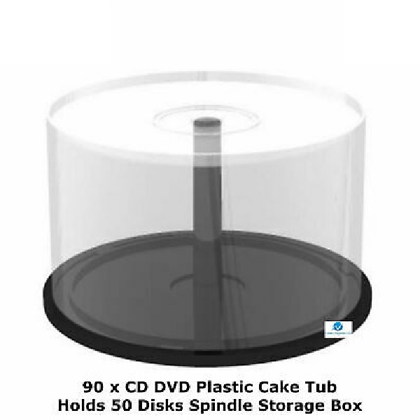Tubo Cd Contents 50 Cd Cake Box - 48903 | Shopee Brasil