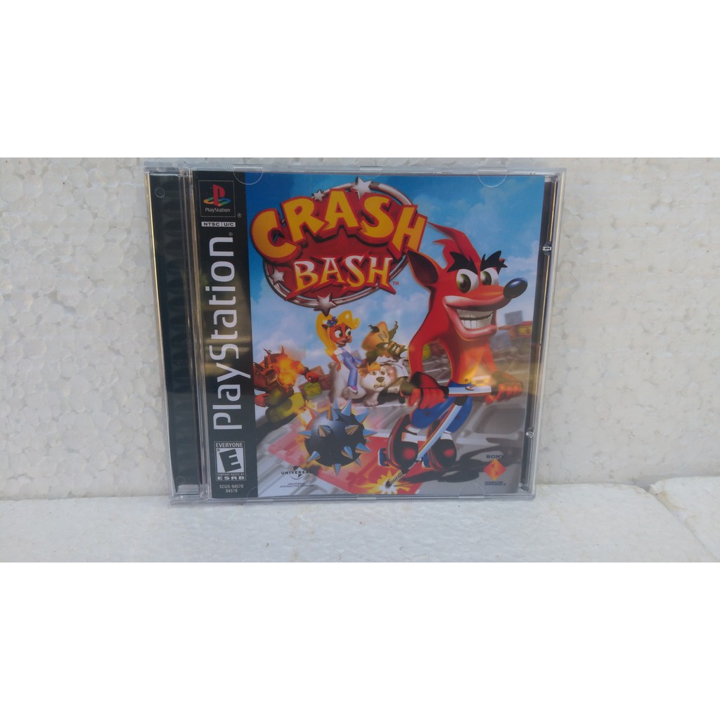PS1-Crash Bash-CD preto | Shopee Brasil