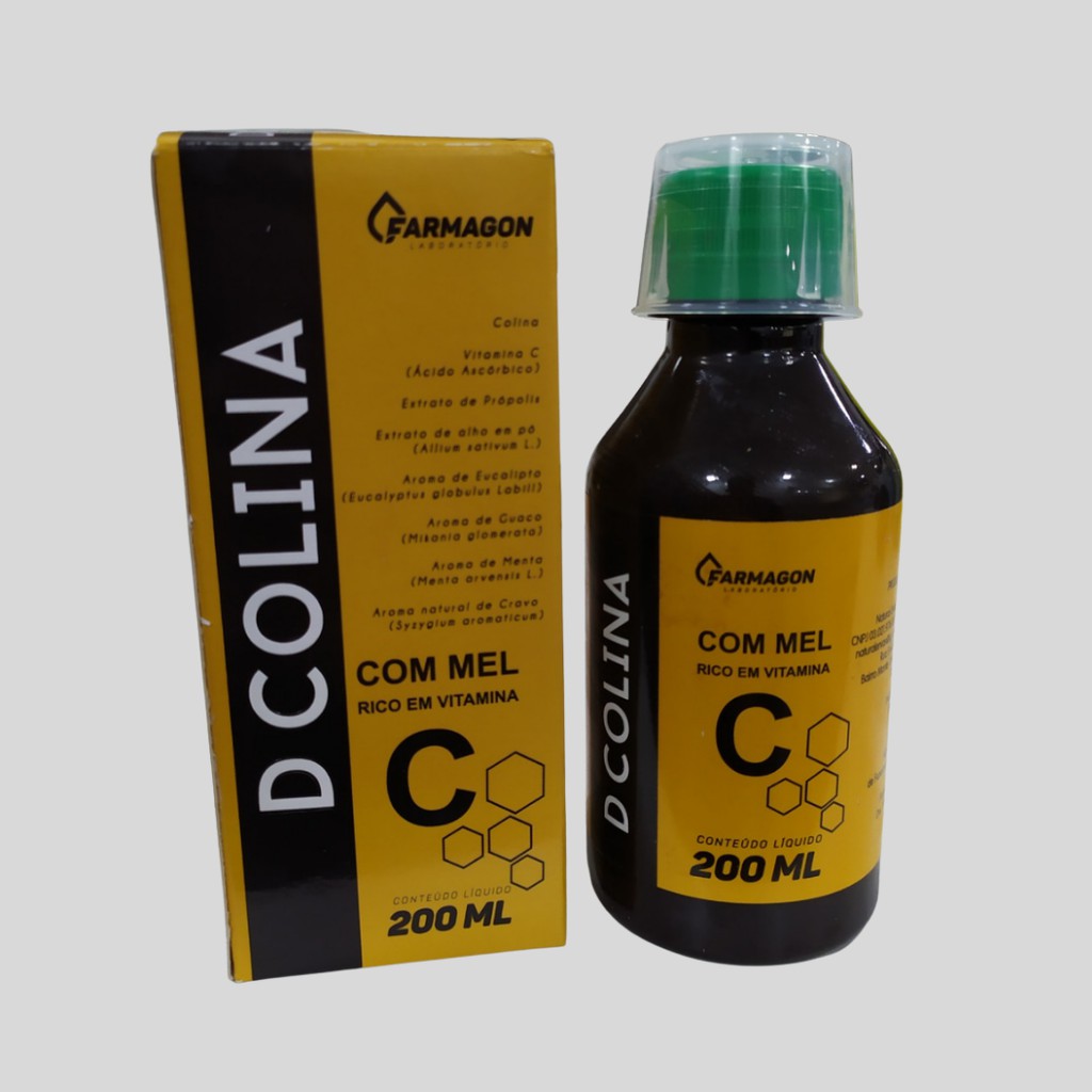 D Colina 200ML para a imunidade | Shopee Brasil