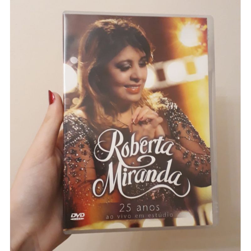 DVD Roberta Miranda 25 anos - ao vivo | Shopee Brasil