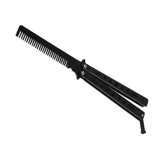 Canivete Butterfly Pente de Cabelo Barba Butterfly Para Treino sem ...