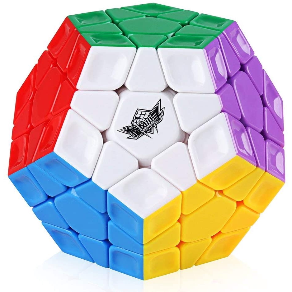 Cubo Mágico Coogam Cyclone Boys 3x3 Megaminx Stickerless Velocidade 12 ...