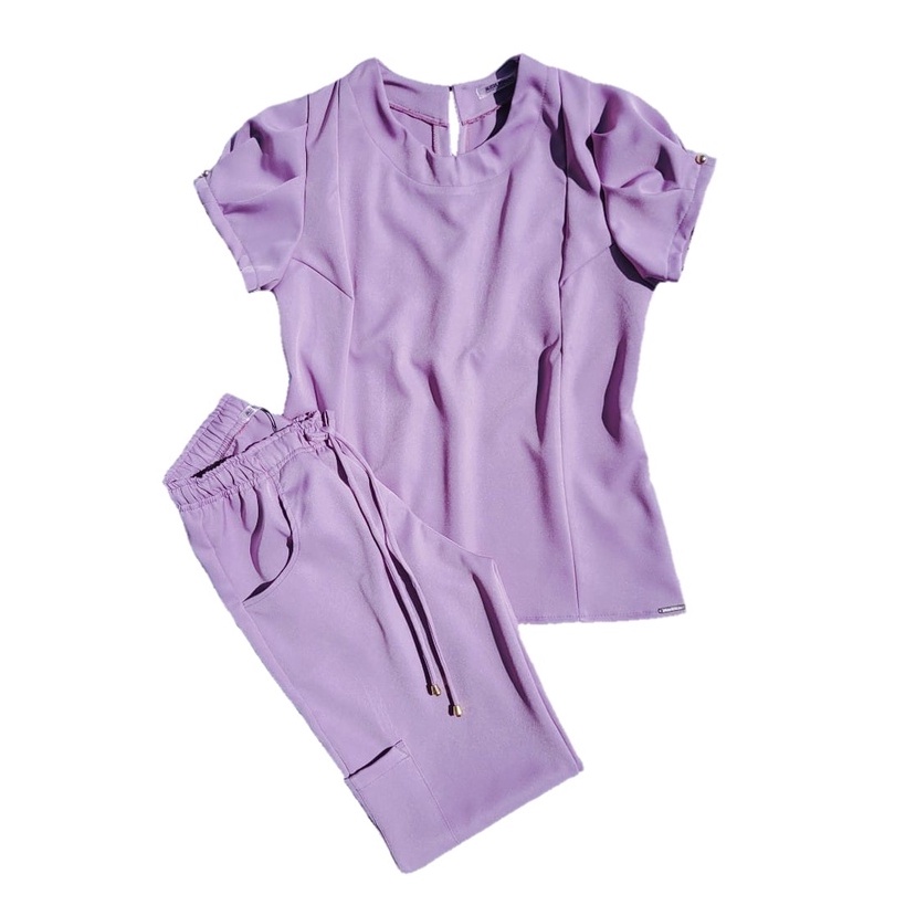 Pijama cirúrgico Scrub Feminino (várias cores) | Shopee Brasil