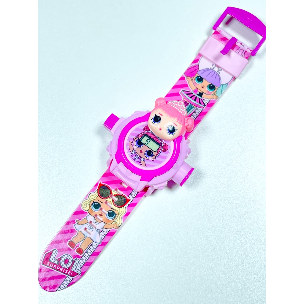 Relógio LOL Surprise Digital Infantil Com Projetor Holográfico ...