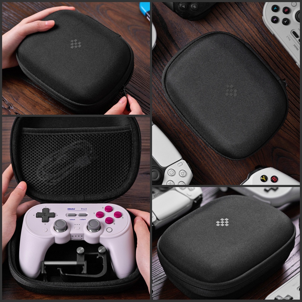 8 8bitdo Wireless Controller Game Carrying Case Para Ps5 Ps4 Xbox Série ...