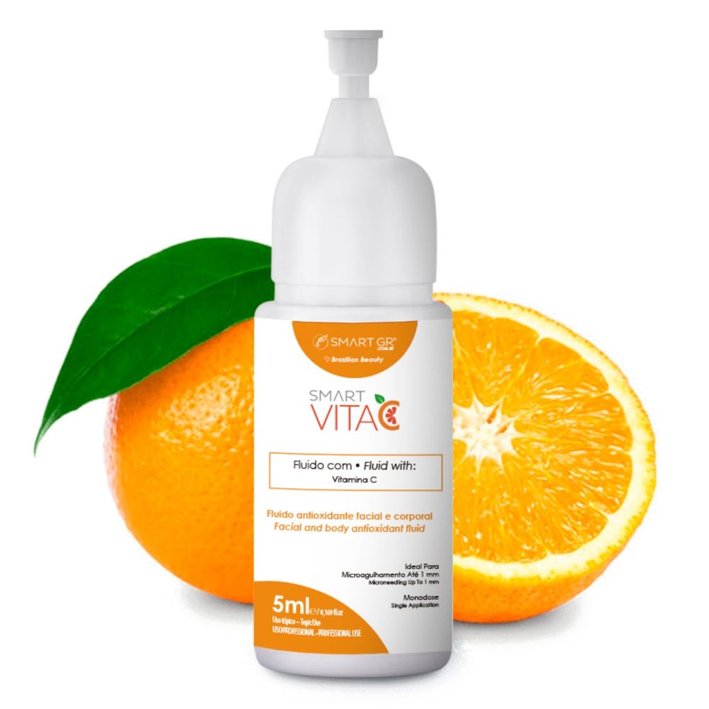 Smart Vitamina C Antioxidante Cutâneo 5 Monodoses de 5 ml Smart GR ...
