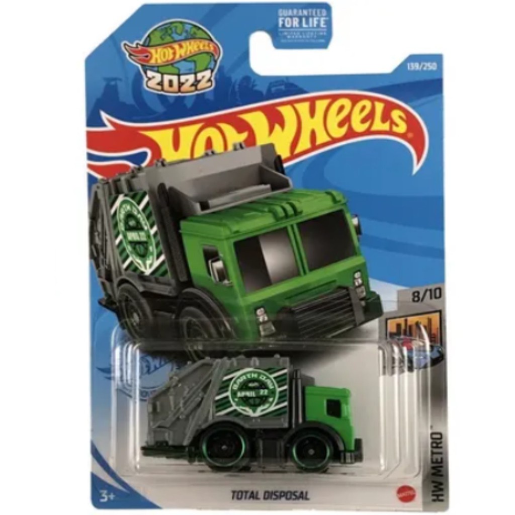 Total Disposal Hot Wheels 2022 Hw Metro 8/10 Miniatura 1/64 | Shopee Brasil