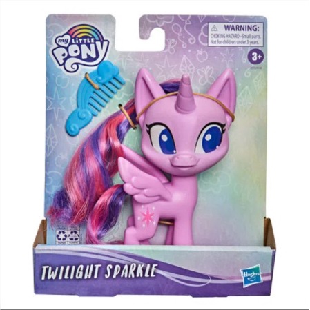 Twilight Sparkle My Little Pony Boneco com cabelo para pentear - 14cm de altura com pentinho ...