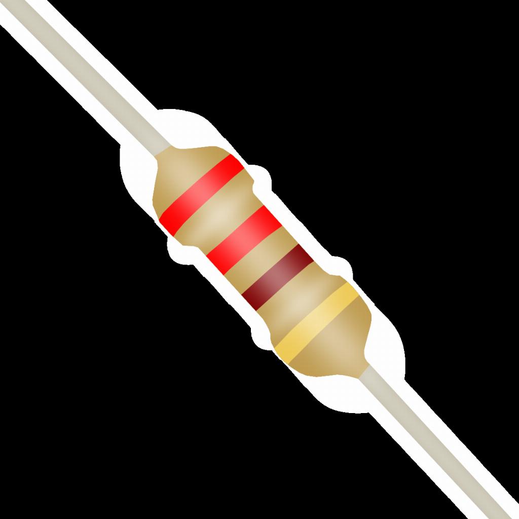 Kit 100 Unidades * Resistor 220R 5% 1/4W CR25 220 ohms | Shopee Brasil