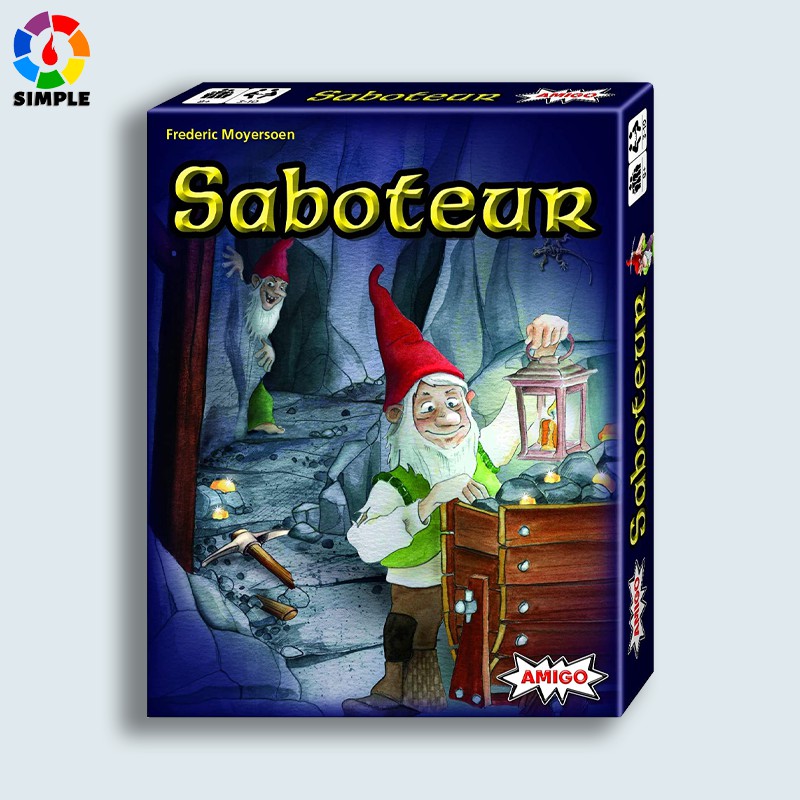 AMIGO Saboteur Card Game | Shopee Brasil