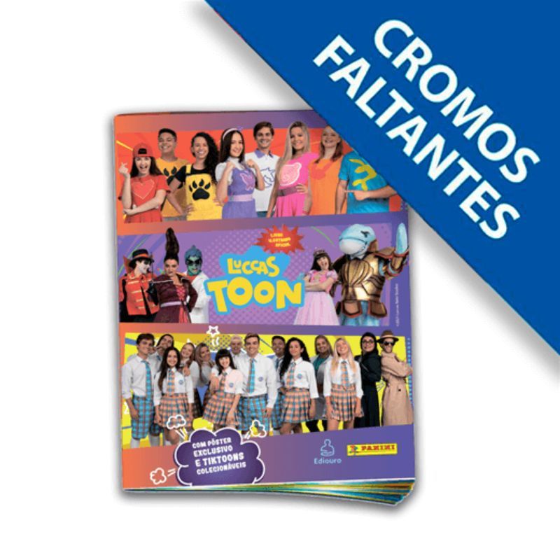 Figurinhas unitárias do Álbum do Luccas Neto- Luccas toon | Shopee Brasil