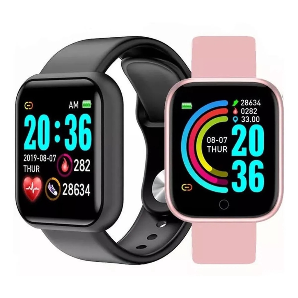 Relógio Inteligente SmartWatch D20 Digital Led Esportivo | Shopee Brasil