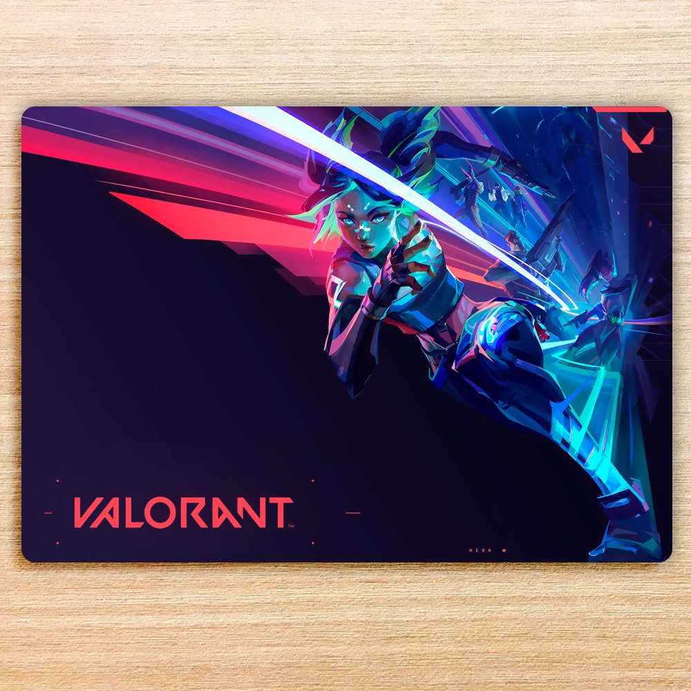 Mouse Pad Gamer - Valorant (Neon, Fade, Sage e Killjoy) 35x25cm ou ...