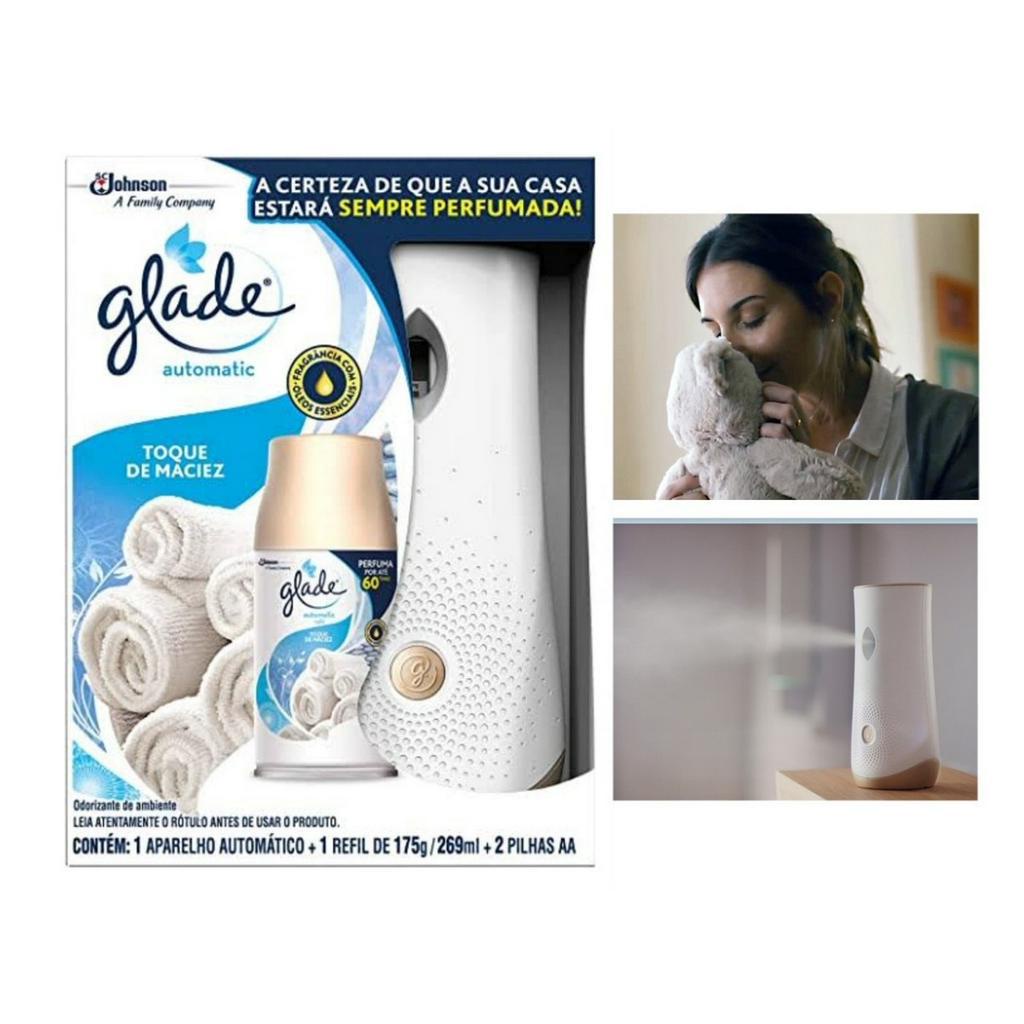 GLADE AUTOMATIC ODORIZADOR DE AMBIENTES APARELHO COM REFIL FRAGRANCIA ...