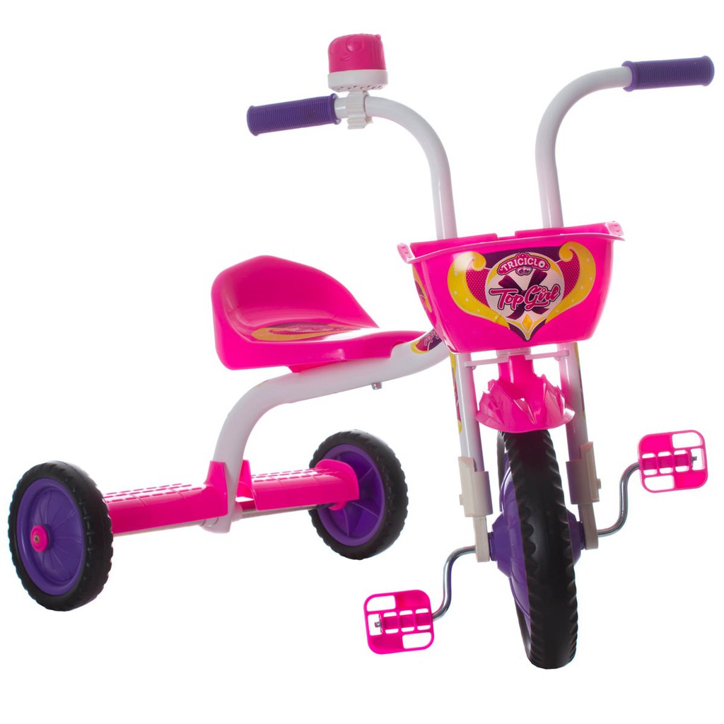 Triciclo Velotrol Infantil Top Ultra Bikes Kids Masculino e Feminino ...
