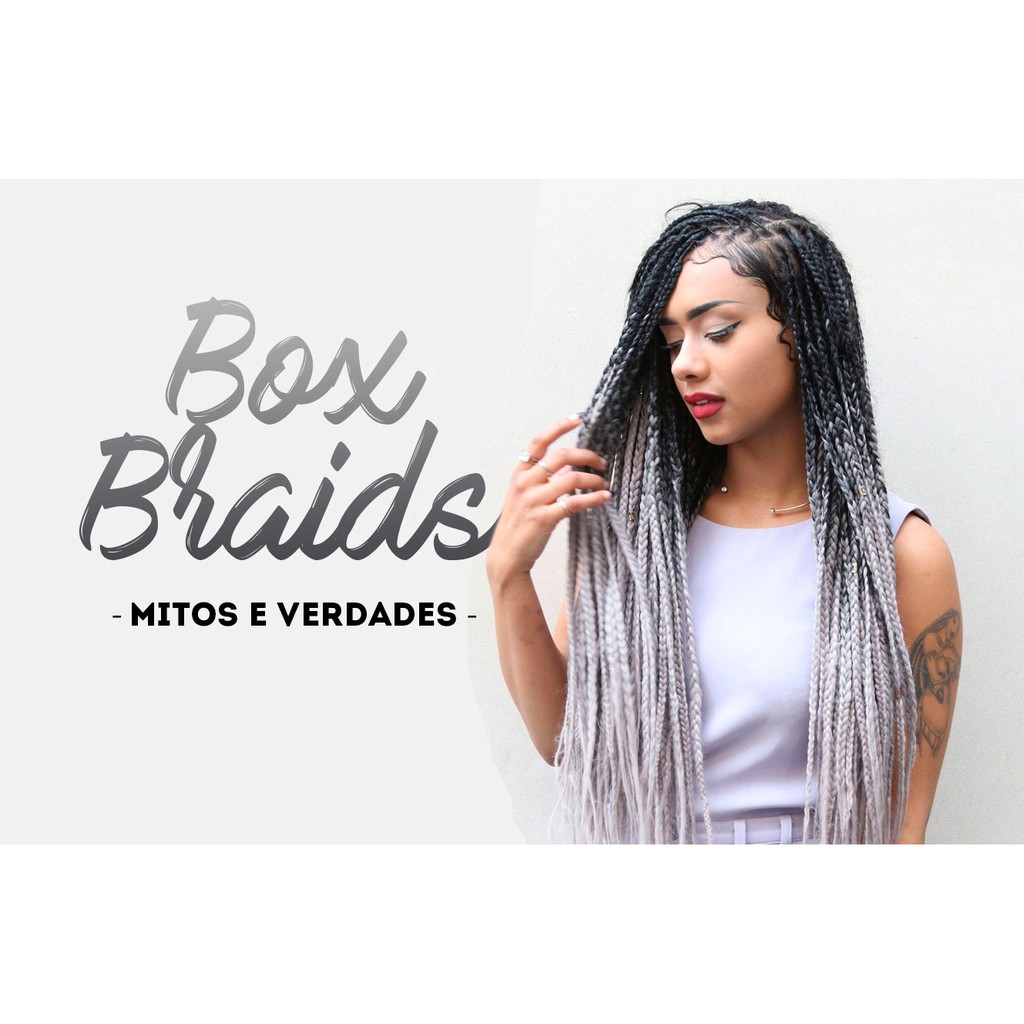 Senegal Bomba Box Braids Para Crochet Braid | Shopee Brasil