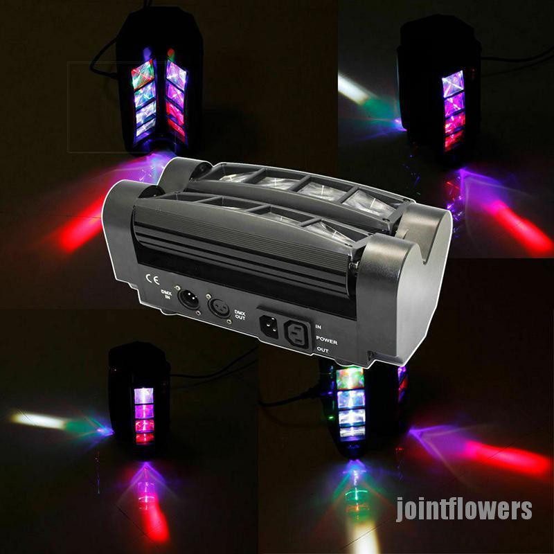 JTBR RGBW 80W Iluminação De Palco Estroboscópica LED Aranha DMX ...