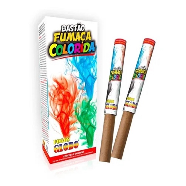 Fumaça Colorida 9 Cores disponíveis 38 ou 20mm a Escolha. - Escorrega o ...