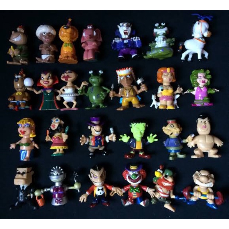 Coleção completa de bonecos Circo Mix Revista Recreio (Difícil de achar ...