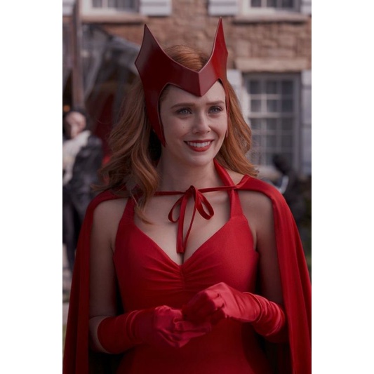Tiara Wanda Maximoff - Feiticeira Escarlate Cosplay Halloween Fantasia ...