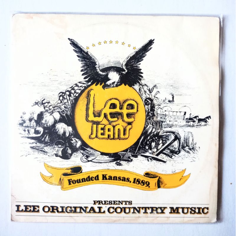 Disco Vinil LP LEE ORIGINAL COUNTRY MUSIC (1980) | Shopee Brasil