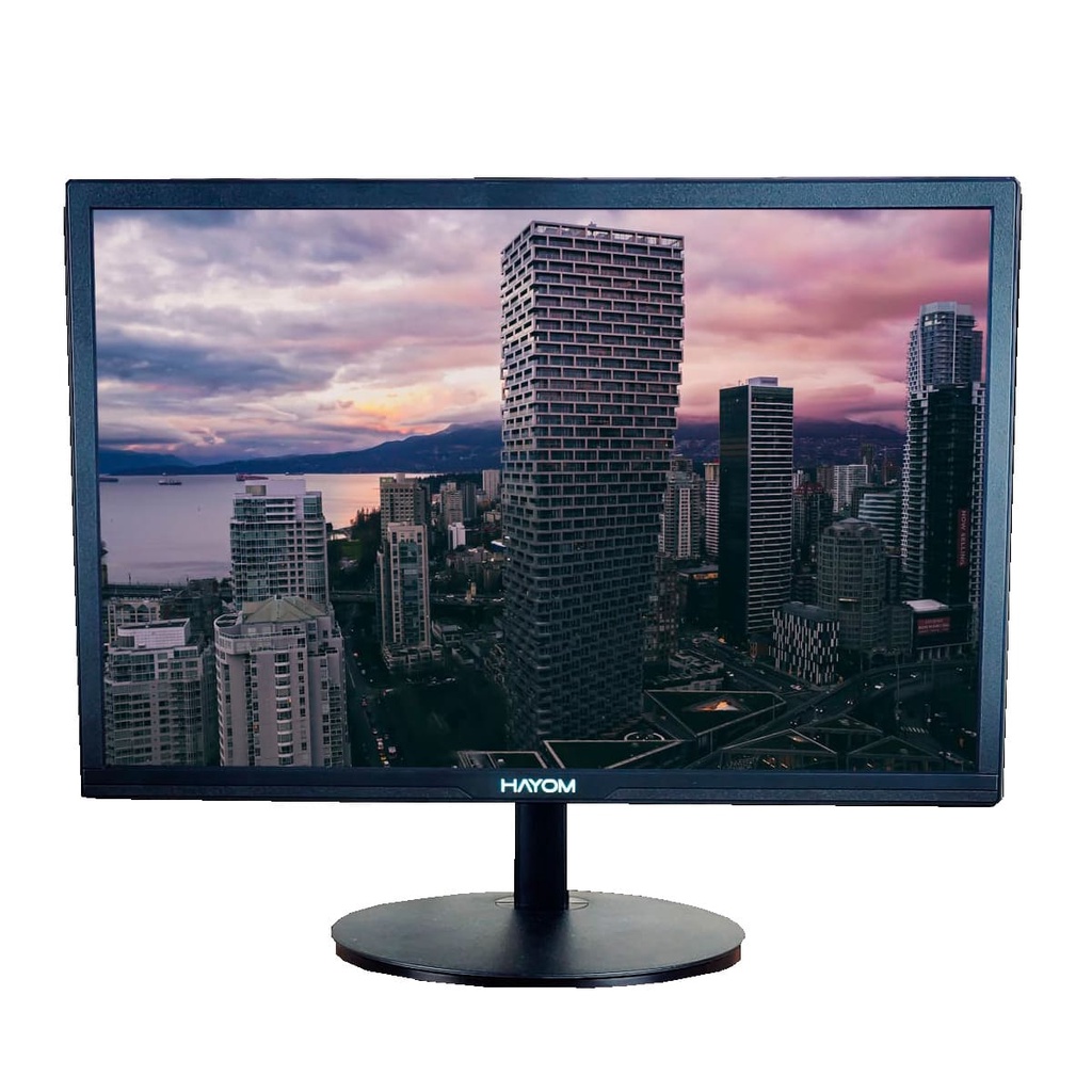 Monitor LED Widescreen Hayom 19 Polegadas HDMI e VGA Preto | Shopee Brasil