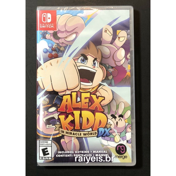 Alex Kidd in Miracle World DX Standard Edition Merge Games Nintendo ...