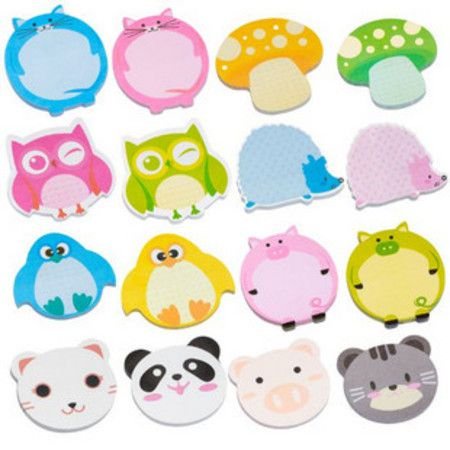 Mini post it bichinhos fofos | Shopee Brasil