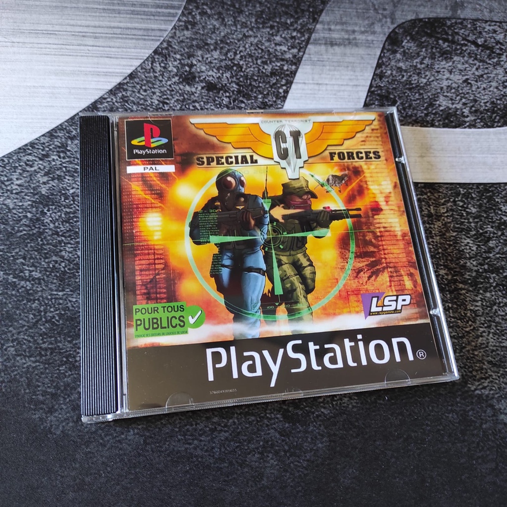 Jogo PS1 - CT Special Forces | Shopee Brasil