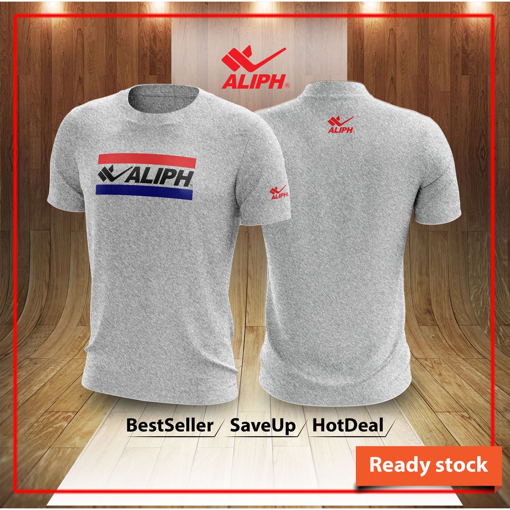Camiseta Com LOGO ALIPH Novo | Shopee Brasil