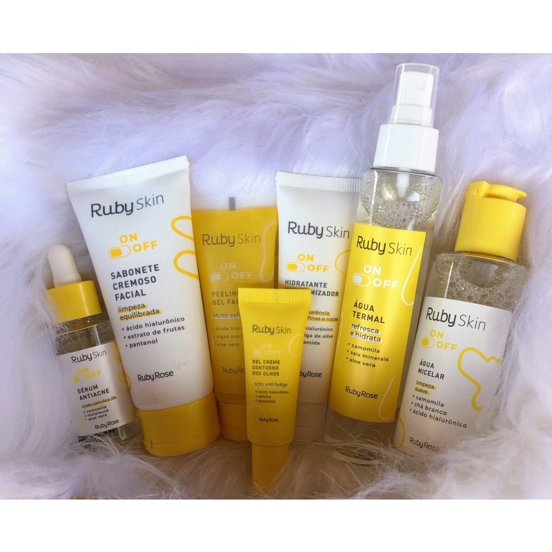Linha Ruby Skin Care On + Off Ruby Rose | Shopee Brasil
