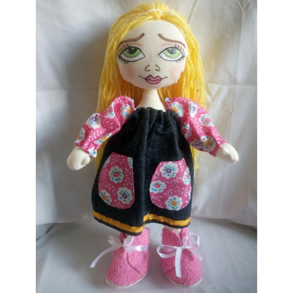 Boneca/Pano/Articulada/32cm. | Shopee Brasil