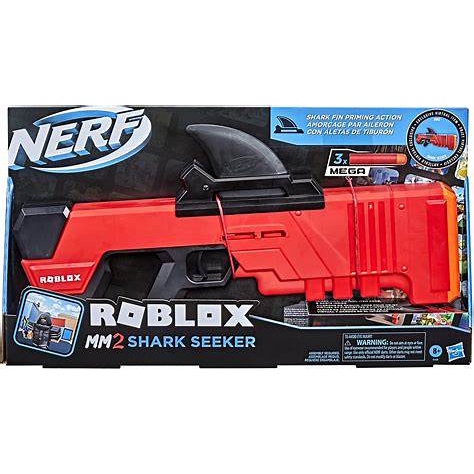 Nerf Roblox Mm2: Shark Seeker Lançador - Hasbro® F2489 | Shopee Brasil