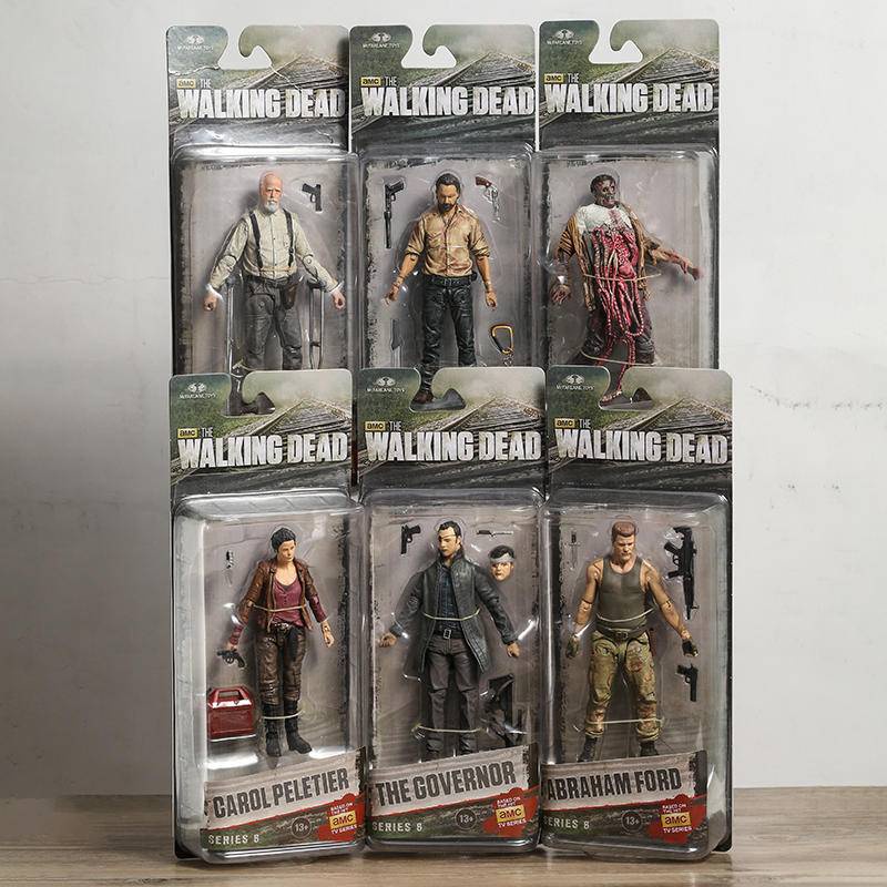 15cm Bungee walker the walking dead Mcfarlane rick grimes Negan Daniel ...