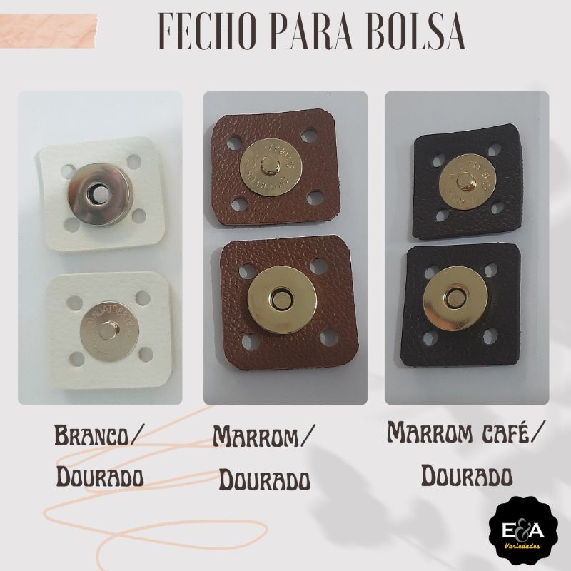 Fecho para bolsa | Shopee Brasil