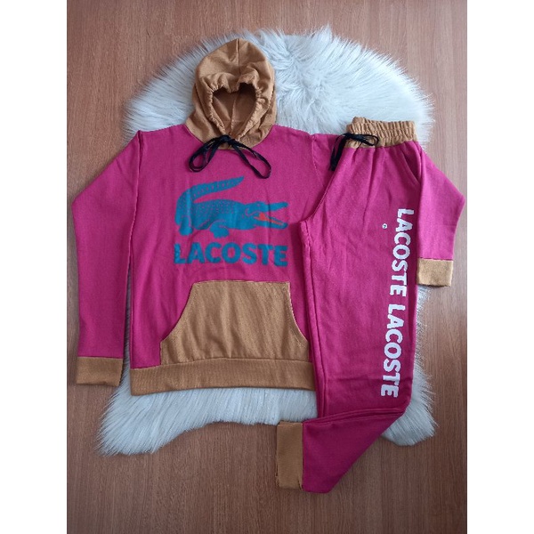 Conjunto Moletom Lacoste Feminino | Shopee Brasil Conjunto Moletom Lacoste Feminino | Shopee Brasil