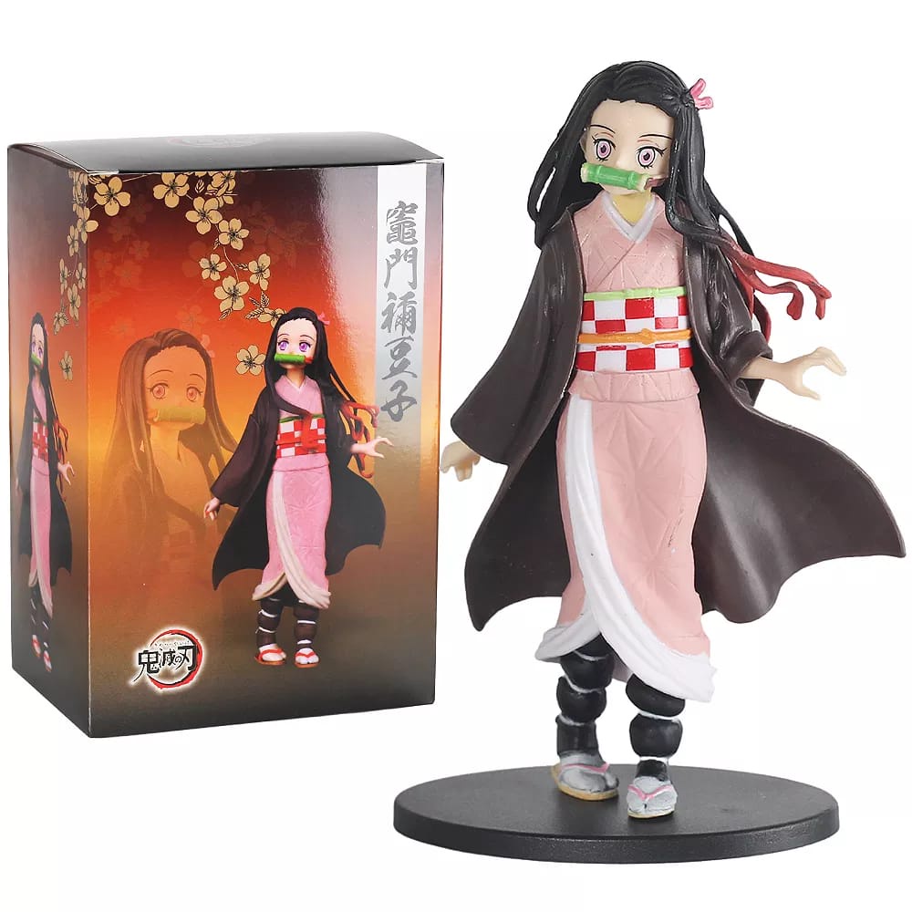 Action Figure Nezuko Kamado Demon Slayer Kimetsu no Yaiba | Shopee Brasil