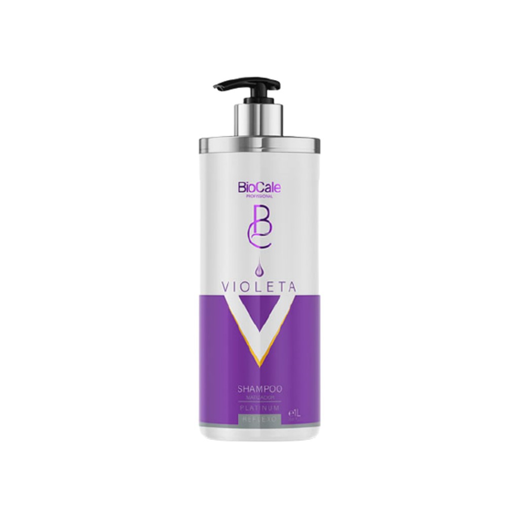 Biocale - Shampoo Matizador Violeta 1L | Shopee Brasil