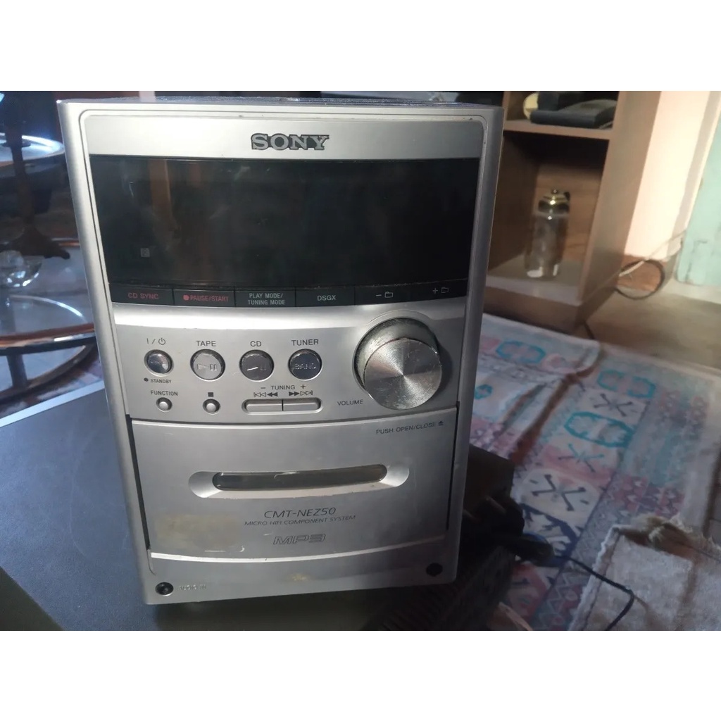 Rádio Aparelho De Som Mini System Sony | Shopee Brasil