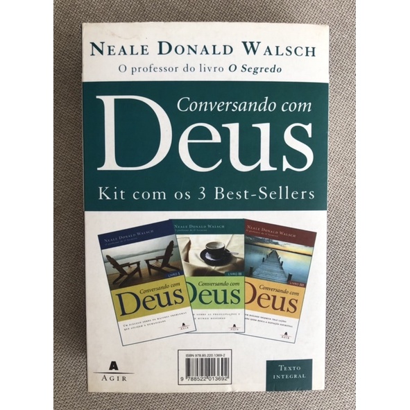 Livro CONVERSANDO COM DEUS KIT 3 VOLUMES - Neale Donald Walsch | Shopee ... Livro CONVERSANDO COM DEUS KIT 3 VOLUMES - Neale Donald Walsch | Shopee ...