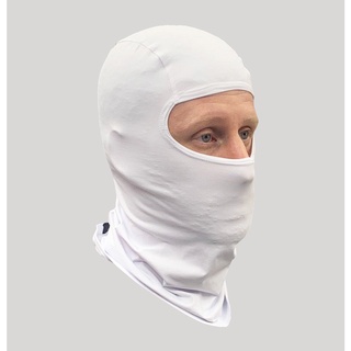 Balaclava Térmica Branca/Preta Para Verão toque gelado | Shopee Brasil