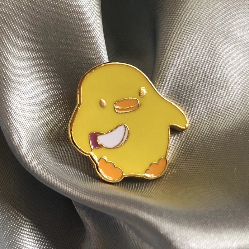 Pin Pintinho com Faca | Patinho fofo duck chick with knife pins de ...