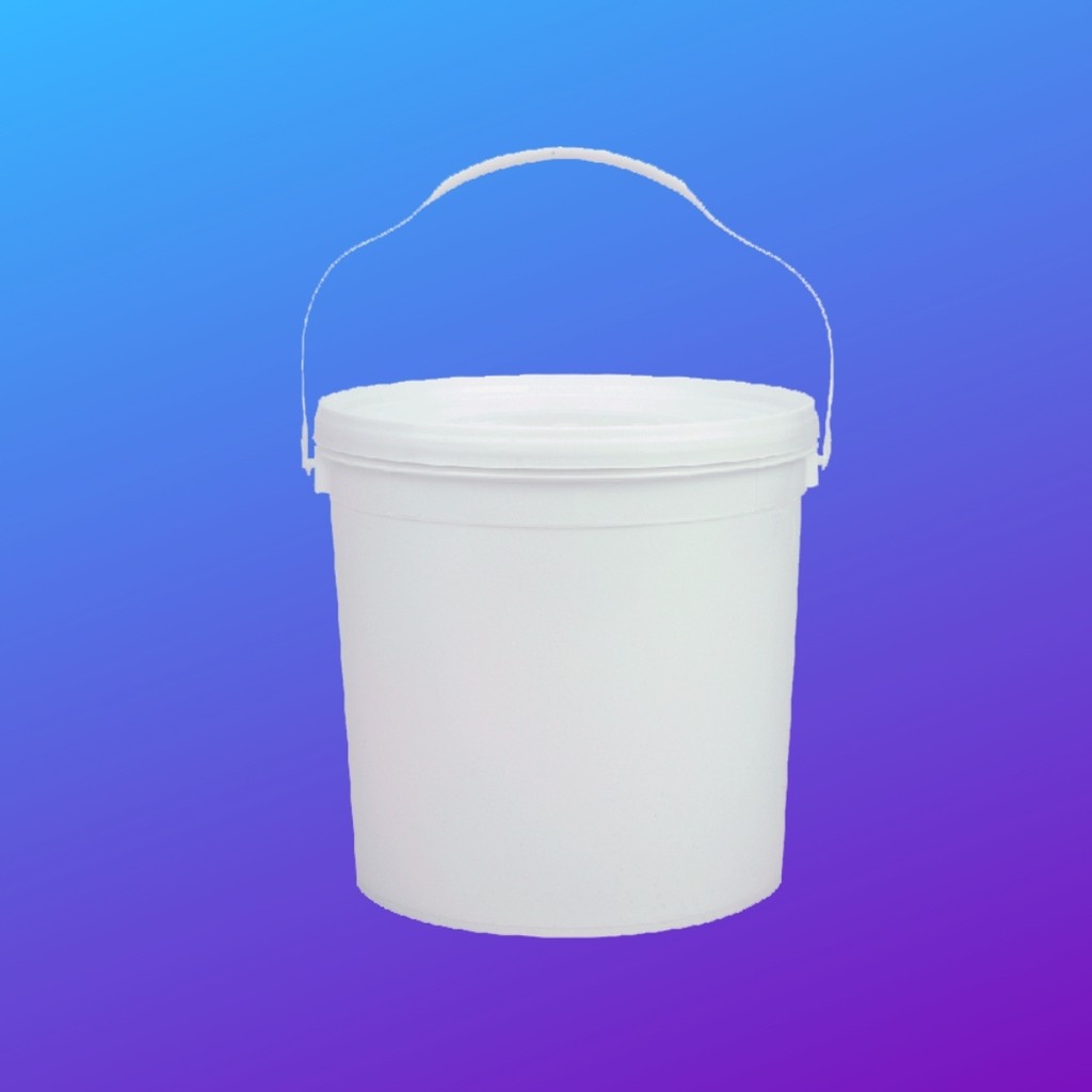 Balde para Alimentos de 3,6 litros com tampa lacre e alça plástica ...