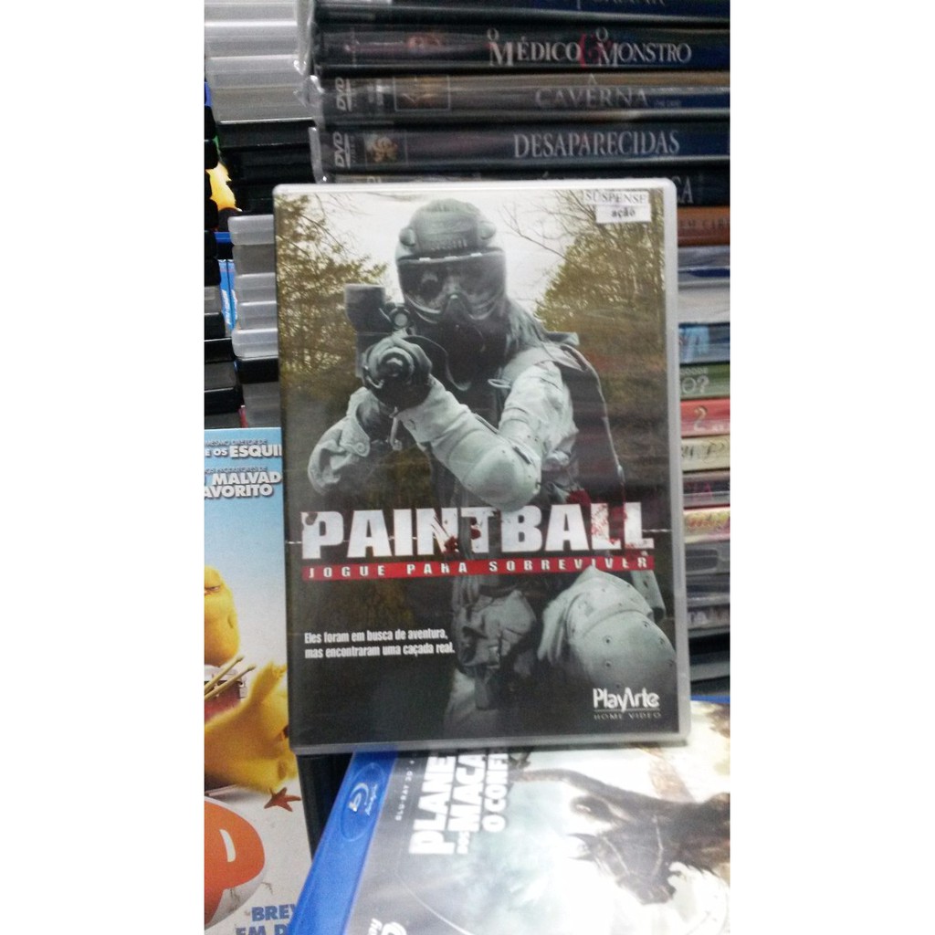 Dvd Original Do Filme Paintball - Jogos Para Sobreviver | Shopee Brasil