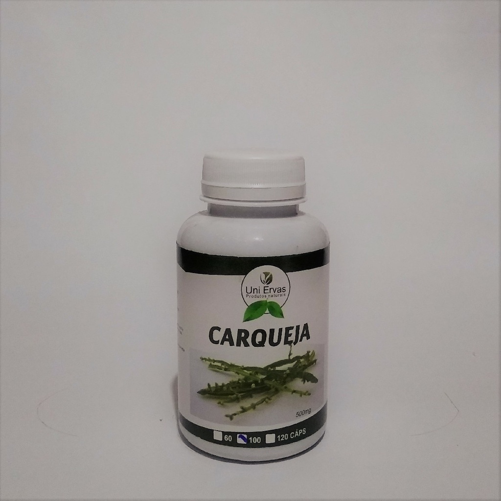 Carqueja ** Pura 60 Cápsulas 500mg Gastrite Estômago Fígado Rins ...