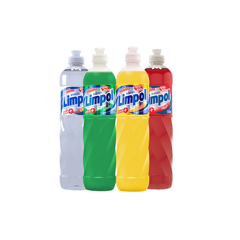 Detergente Limpol 500ml - Sortido | Shopee Brasil