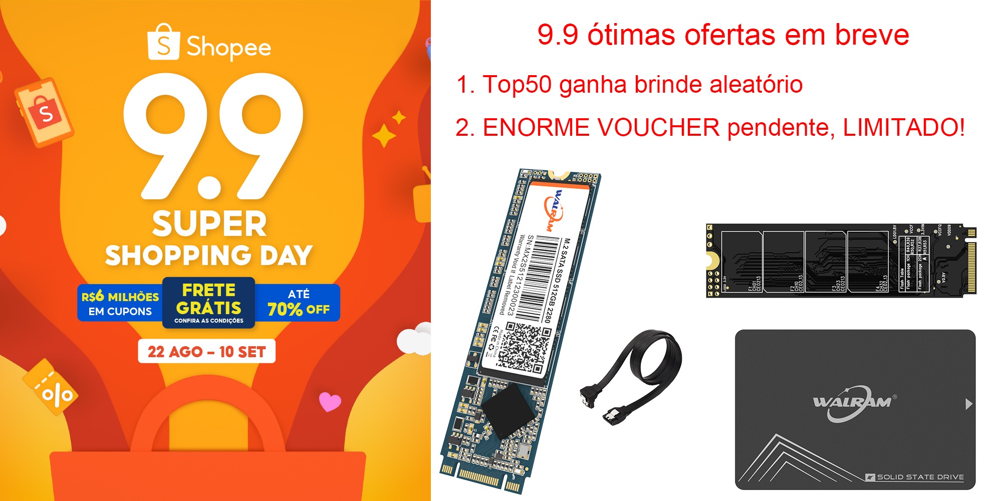 Walram Official store, Loja Online | Shopee Brasil